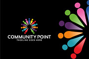 Community Point, a Branding & Logo Template by emotions76