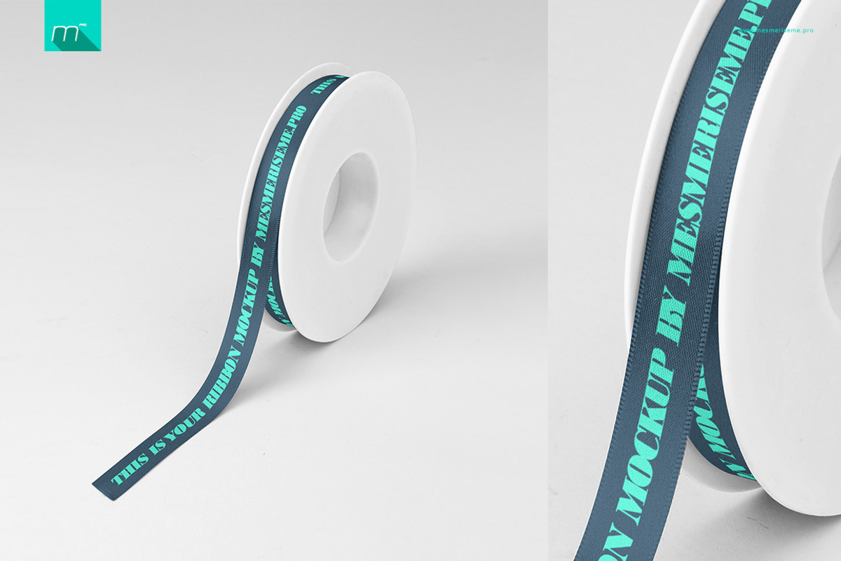 Ribbon Mock-up, a Packaging Mockup by Mocca Mockups Store