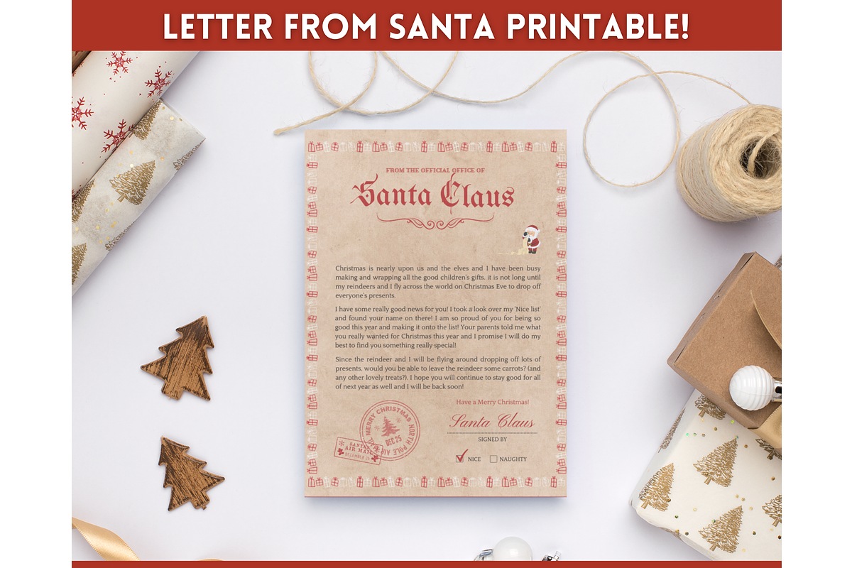 Santa Letter Bundle | Christmas
