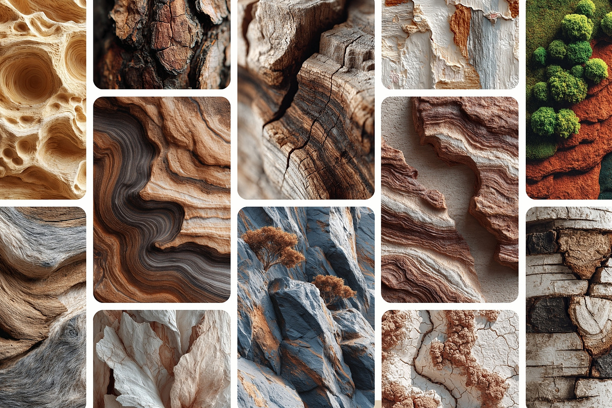 Natural Organic Textures (5K Res), a Nature Photo by HipFonts