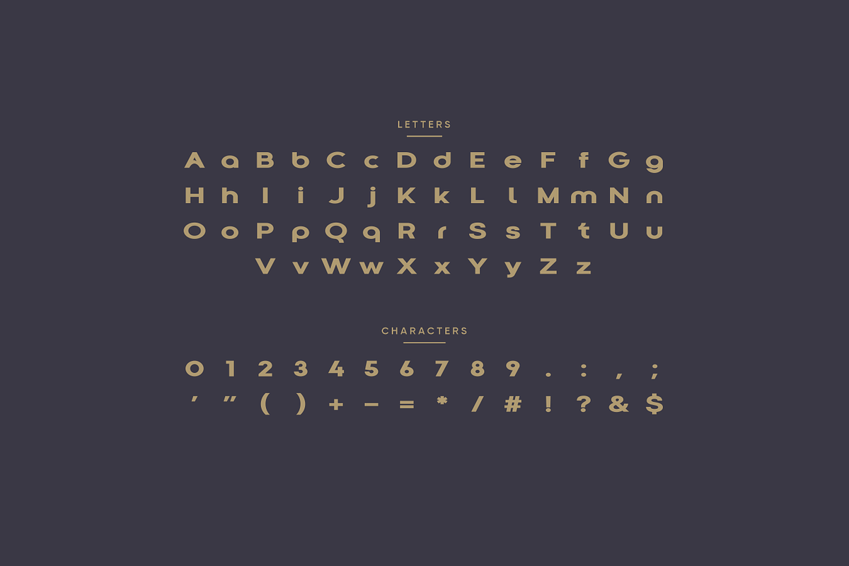 Acoety - Modern Display Typeface, a Font by Letterna
