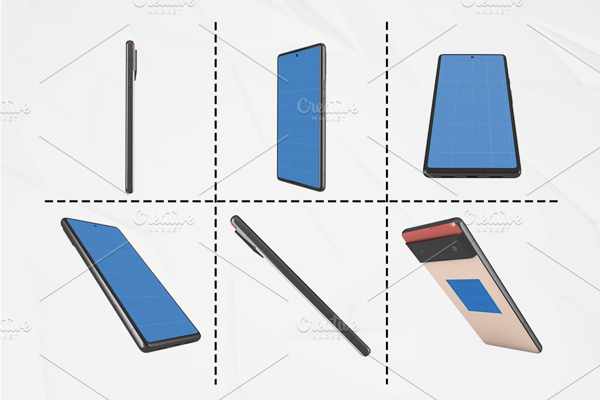 Google Pixel 6 Kit Mockup
