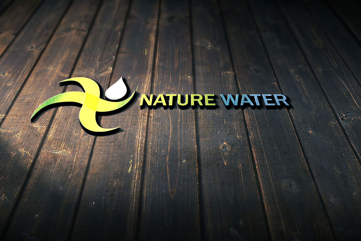 Nature water Logo, a Branding & Logo Template by BdThemes