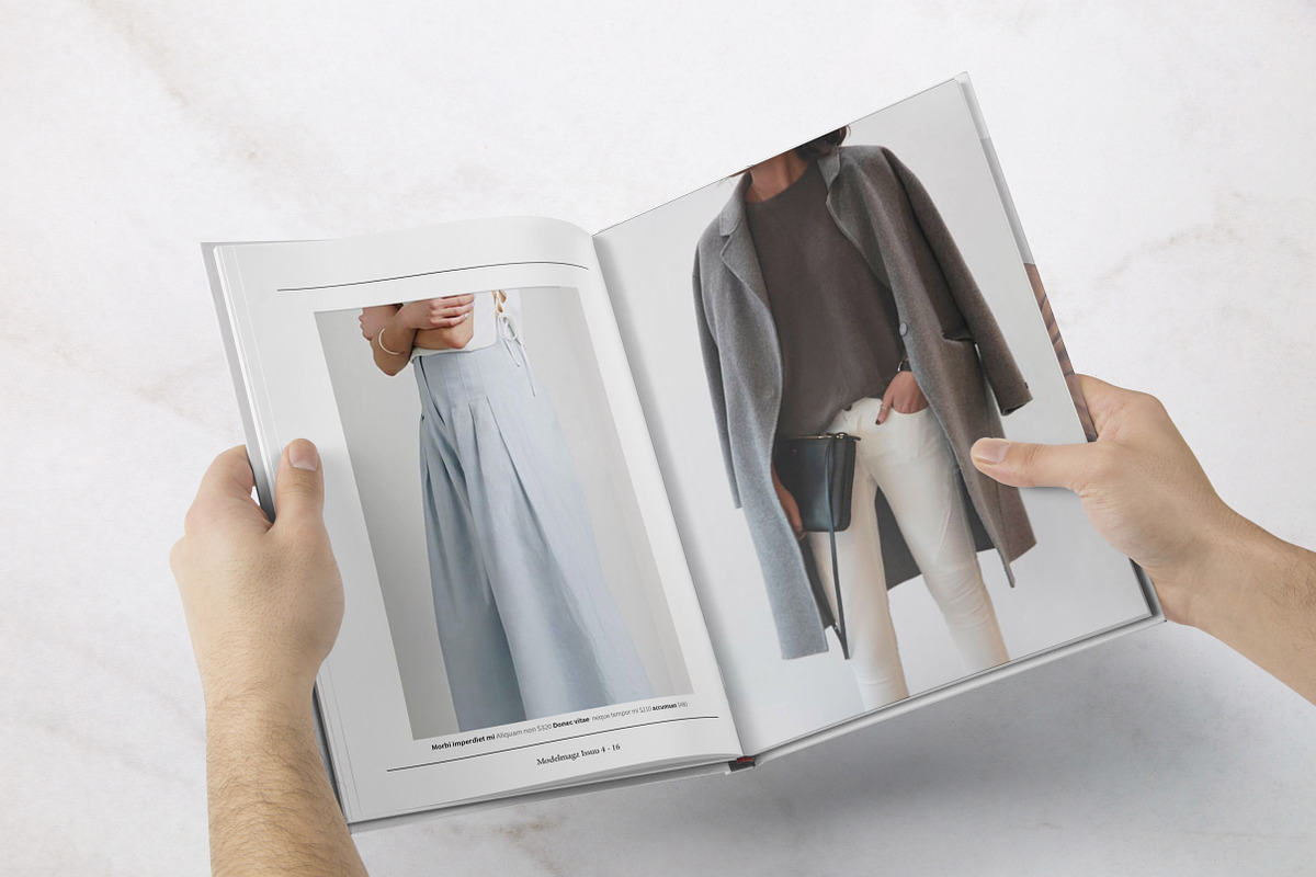 Modelmagz Magazine, a Magazine Template by Loc Tropis