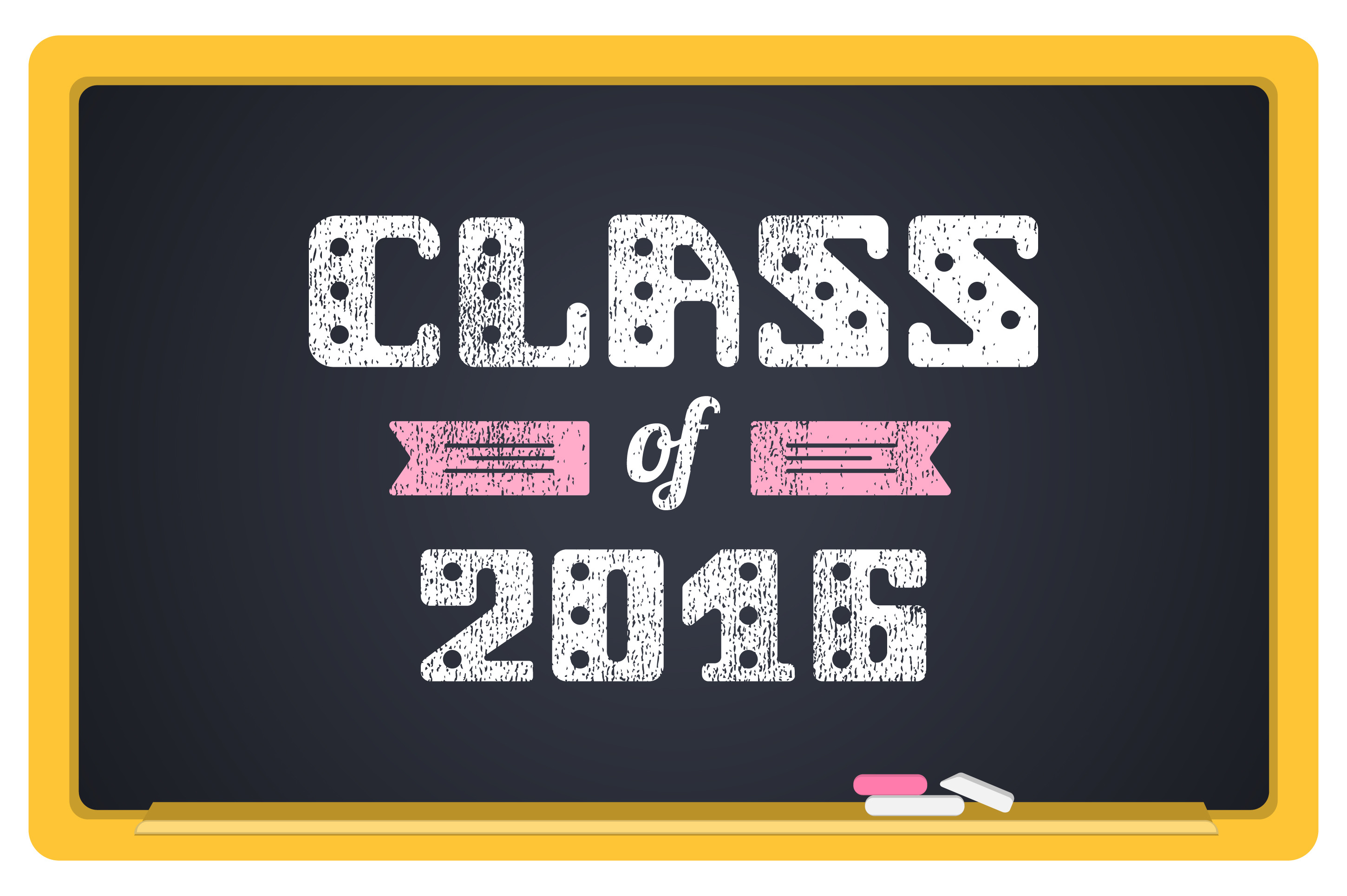Graduation 2016 emblem | Graphic Objects ~ Creative Market