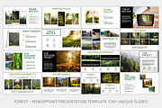 Forest- PowerPoint Template, a Presentation Template by Helga_Design