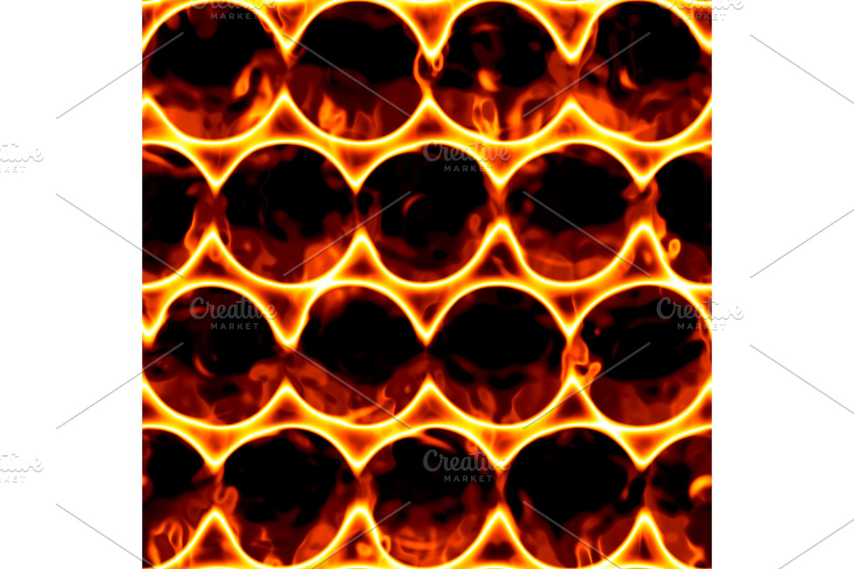 Blaze fire flame texture background, a Texture Illustration by sergey ...