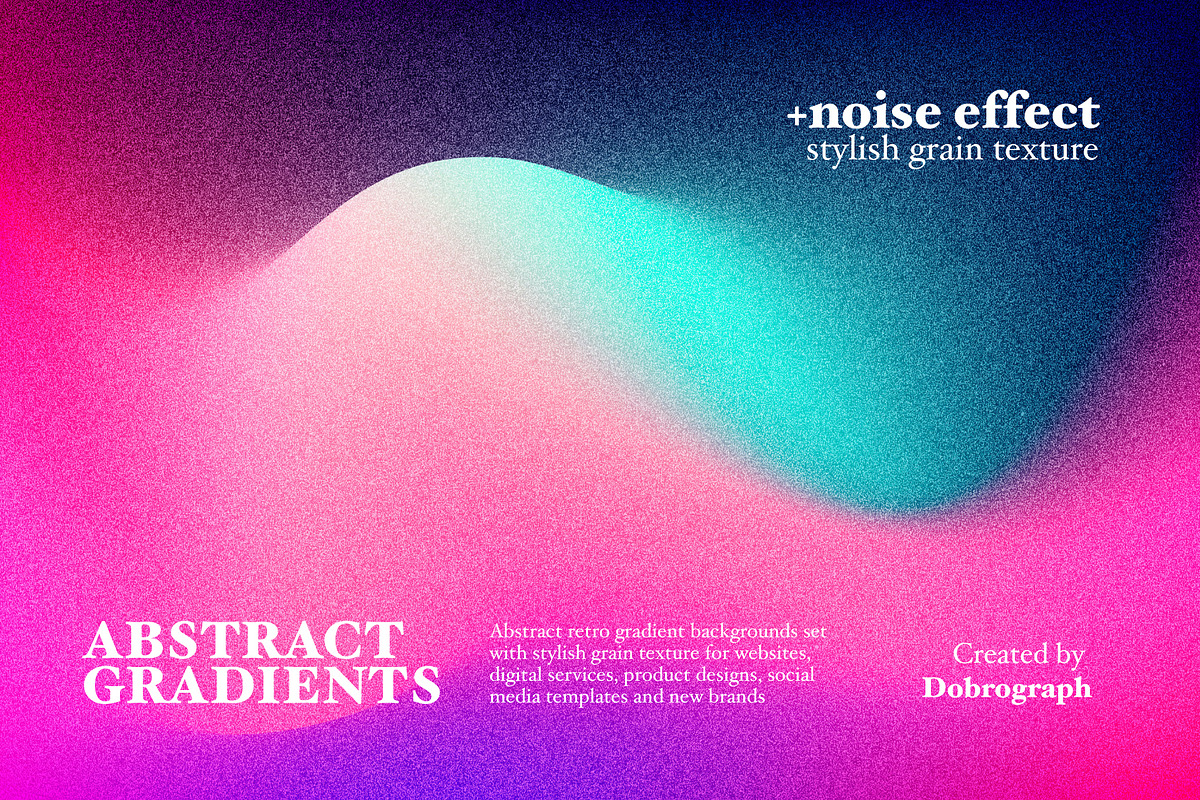 Abstract gradients, a Background Graphic by DOBROGRAPH