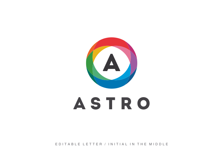 Astro - Letter A Logo, a Branding & Logo Template by yopie