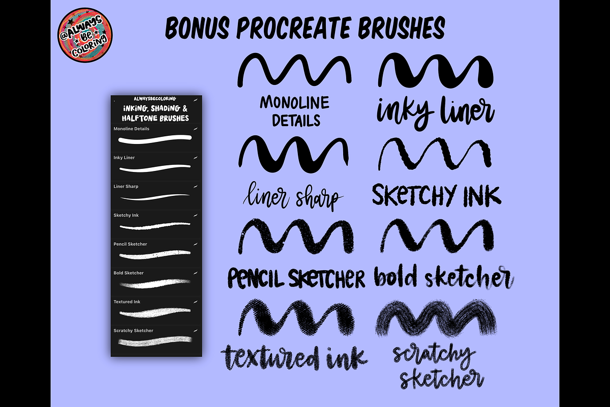 Procreate Comic Speech Bubbles Set, a Brush Add-On by AlwaysBeColoring