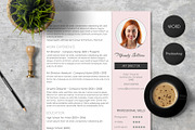 Pink CV & Cover Letter, a Resume Template by Visual Impact