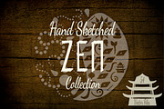 Hand Sketched ZEN Vectors & Template | Texture Illustrations ~ Creative ...