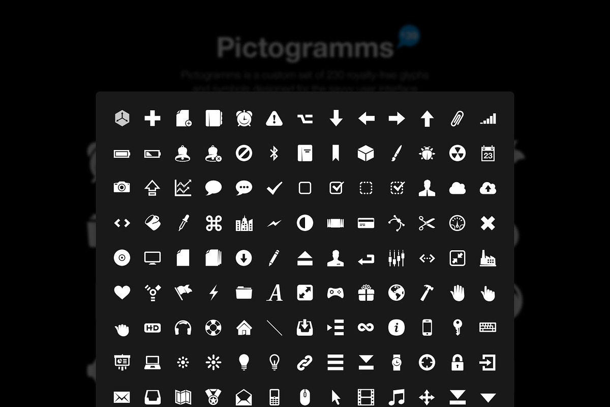 Pictogramms, an Icon by Web Icon Set