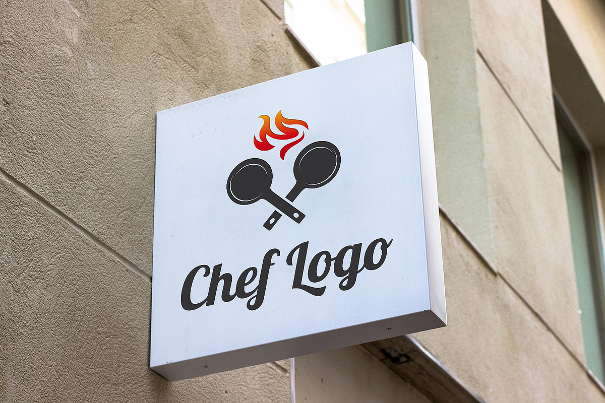Set of Chef Logo designs concept, a Branding & Logo Template by Lucky ...