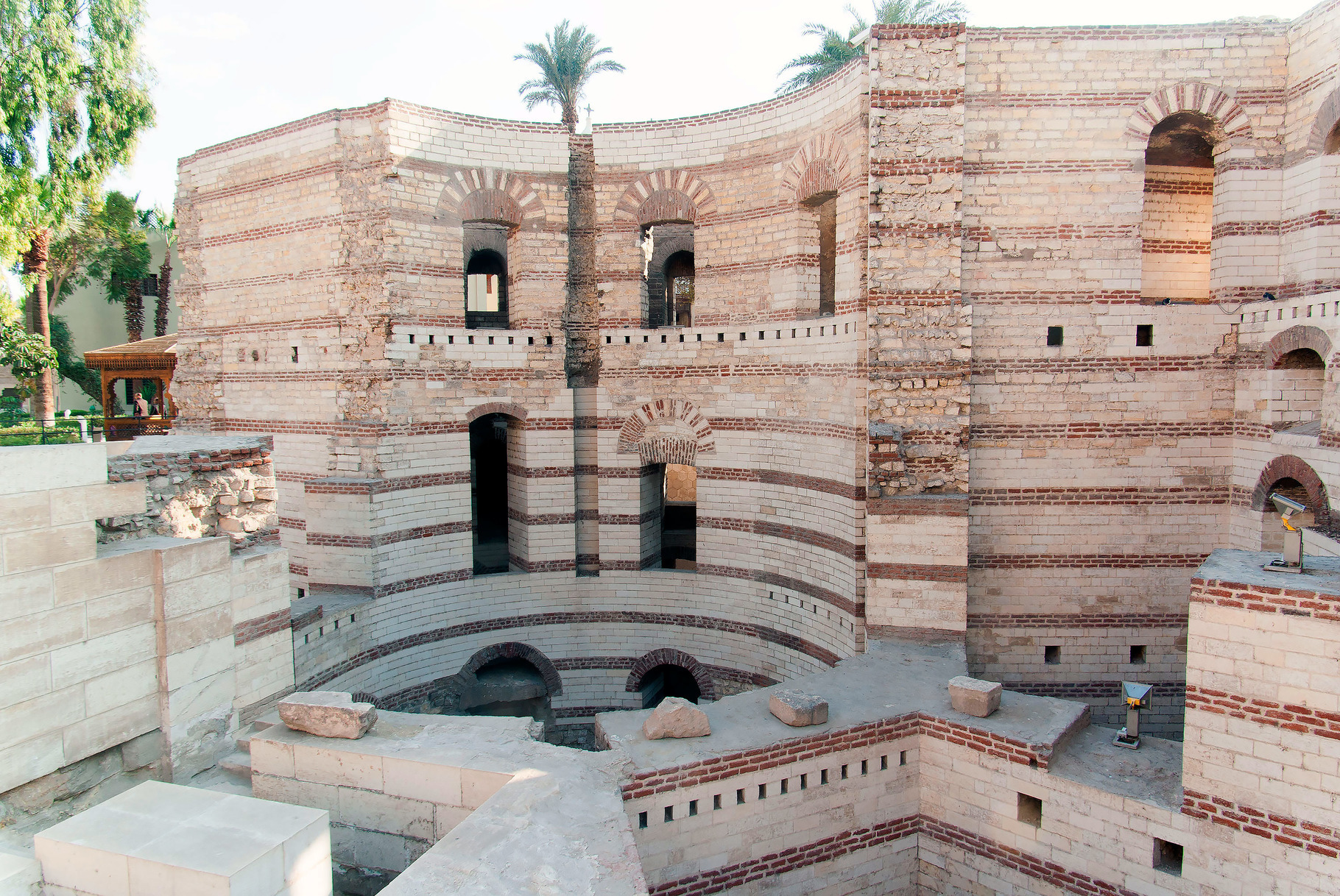 Exterior of a Coptic church in Cairo, an Architecture Photo by peizais
