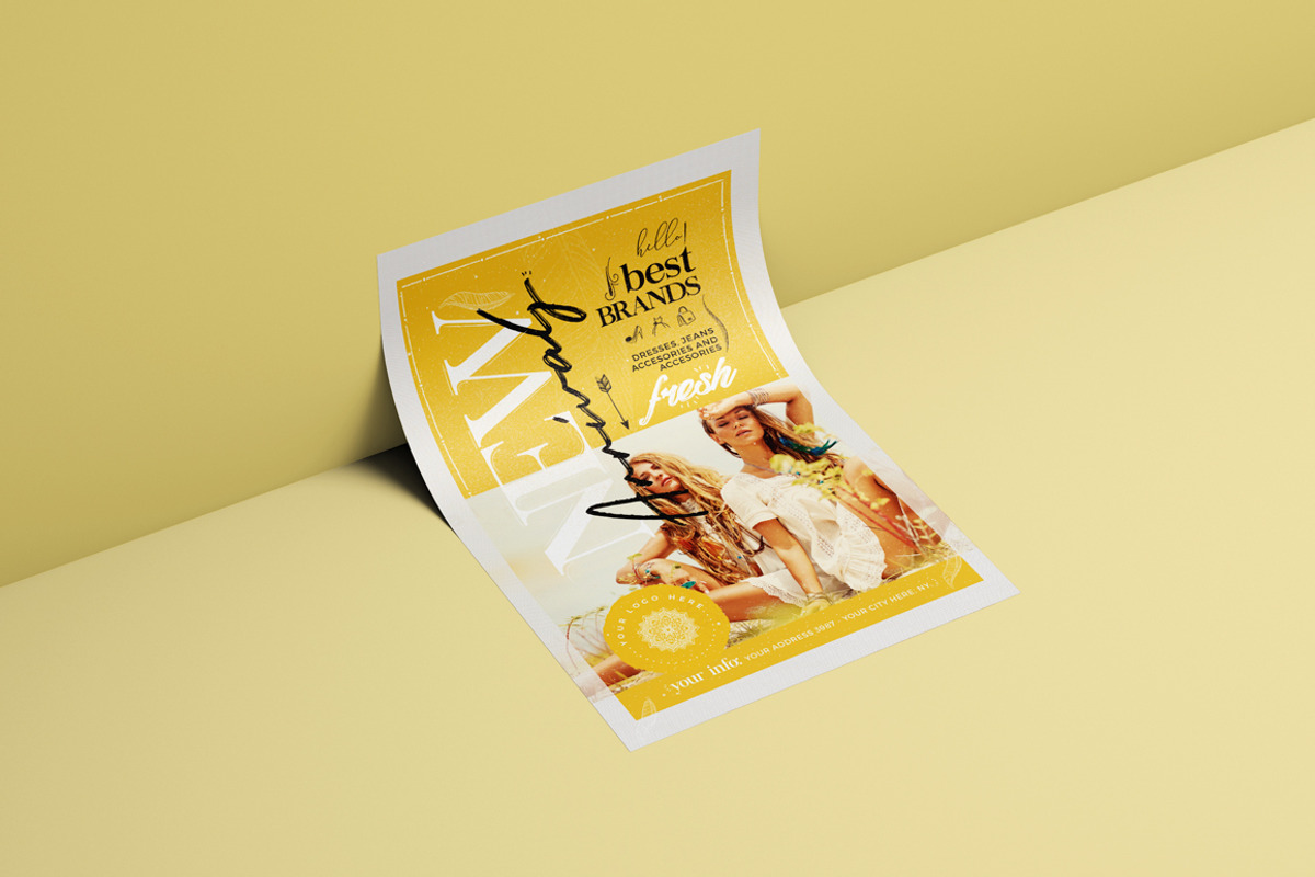 New Arrivals - Fashion Flyer, a Flyer Template by Touringxx Creative Studio