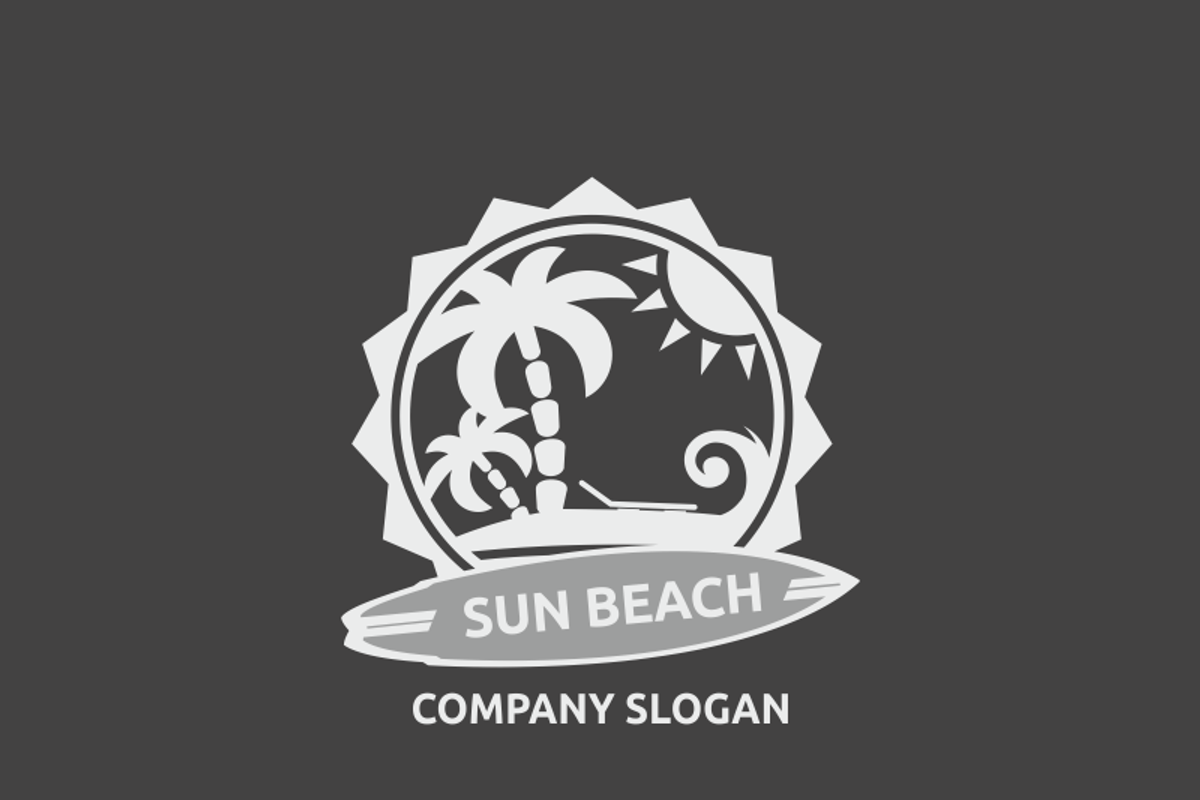 Sun Beach, a Branding & Logo Template by Brandlogo