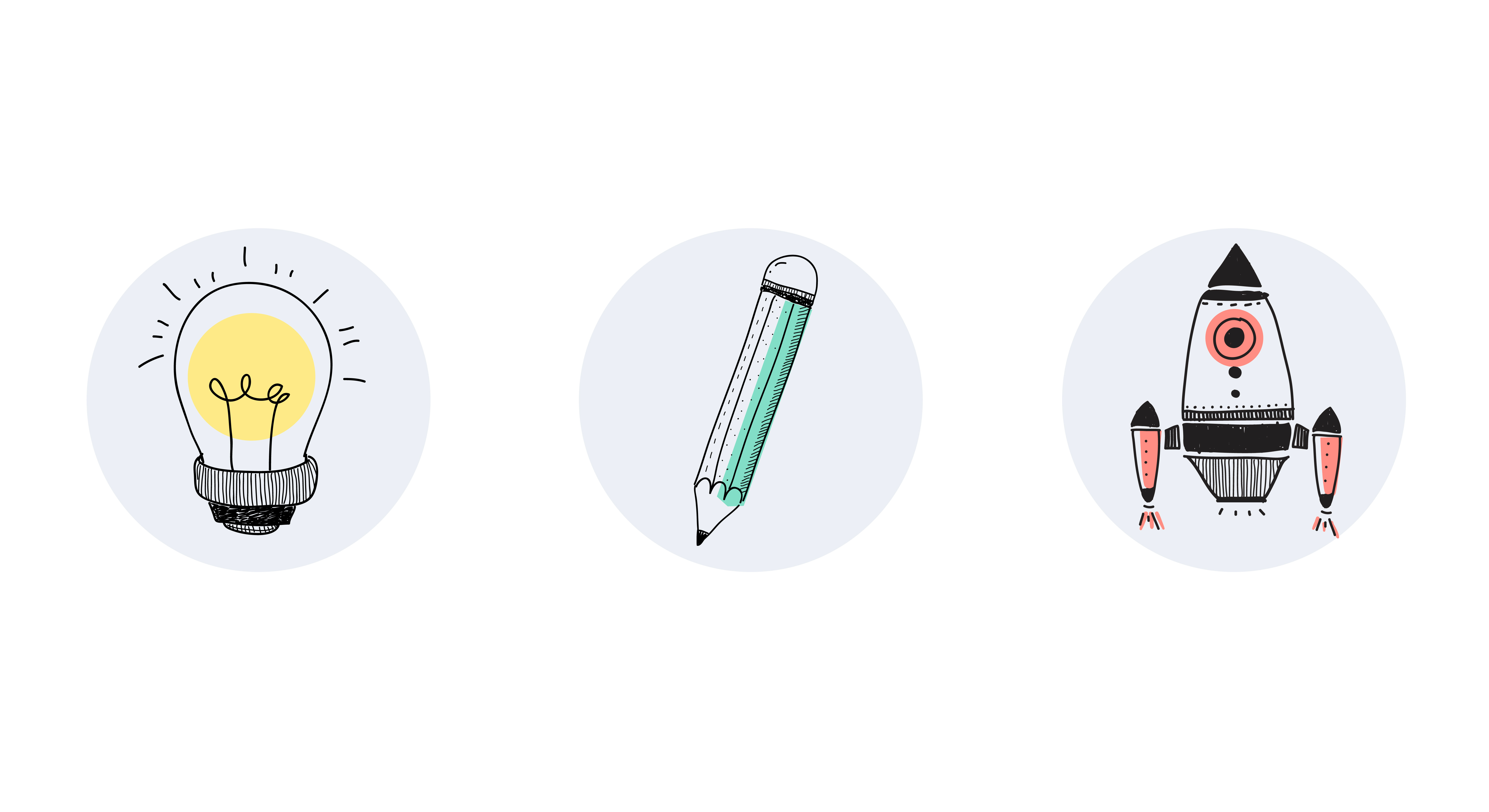 Vector of idea tools, a Work Illustration by rawpixel