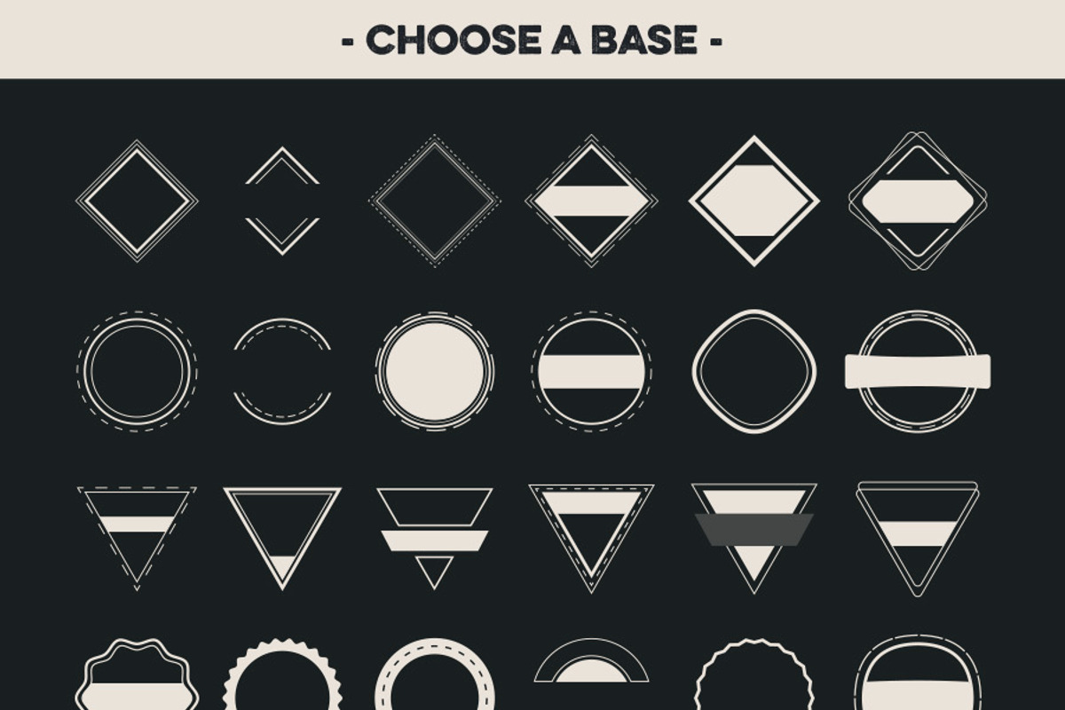 Badge Creator Kit Vol.2, a Branding & Logo Template by Tugcu Design Co.