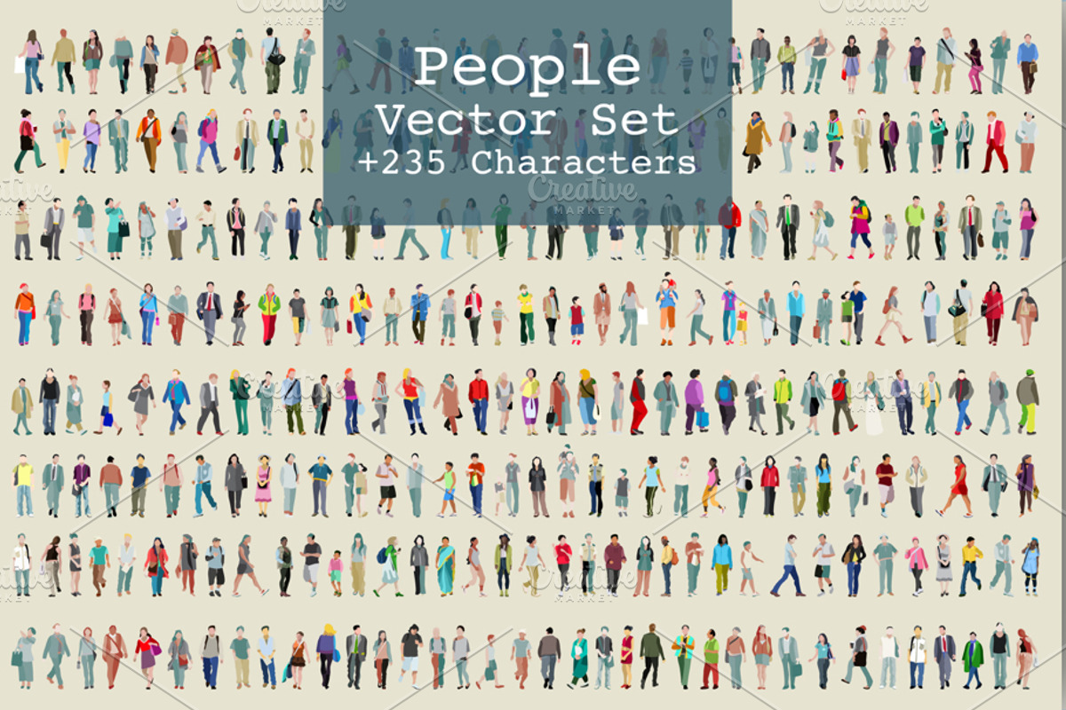 People Vector 2D Cool Collection, a Person Illustration by Aurielaki ...