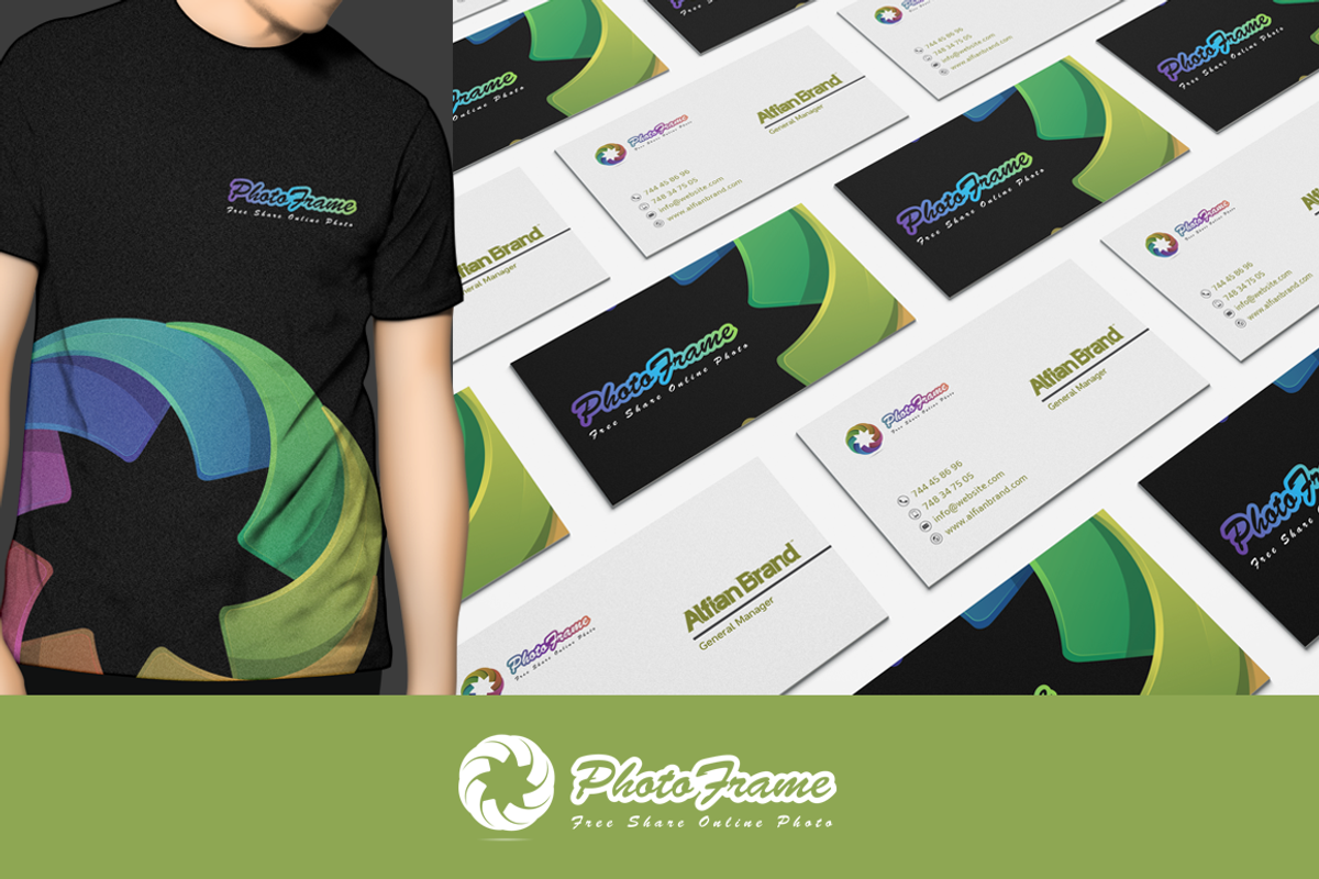 Photo Frame Logo, a Branding & Logo Template by AlfianBrand