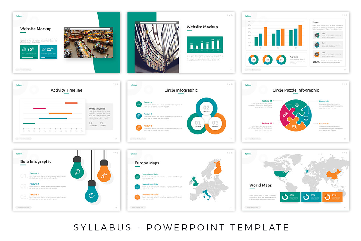 Syllabus - Education Presentation Template