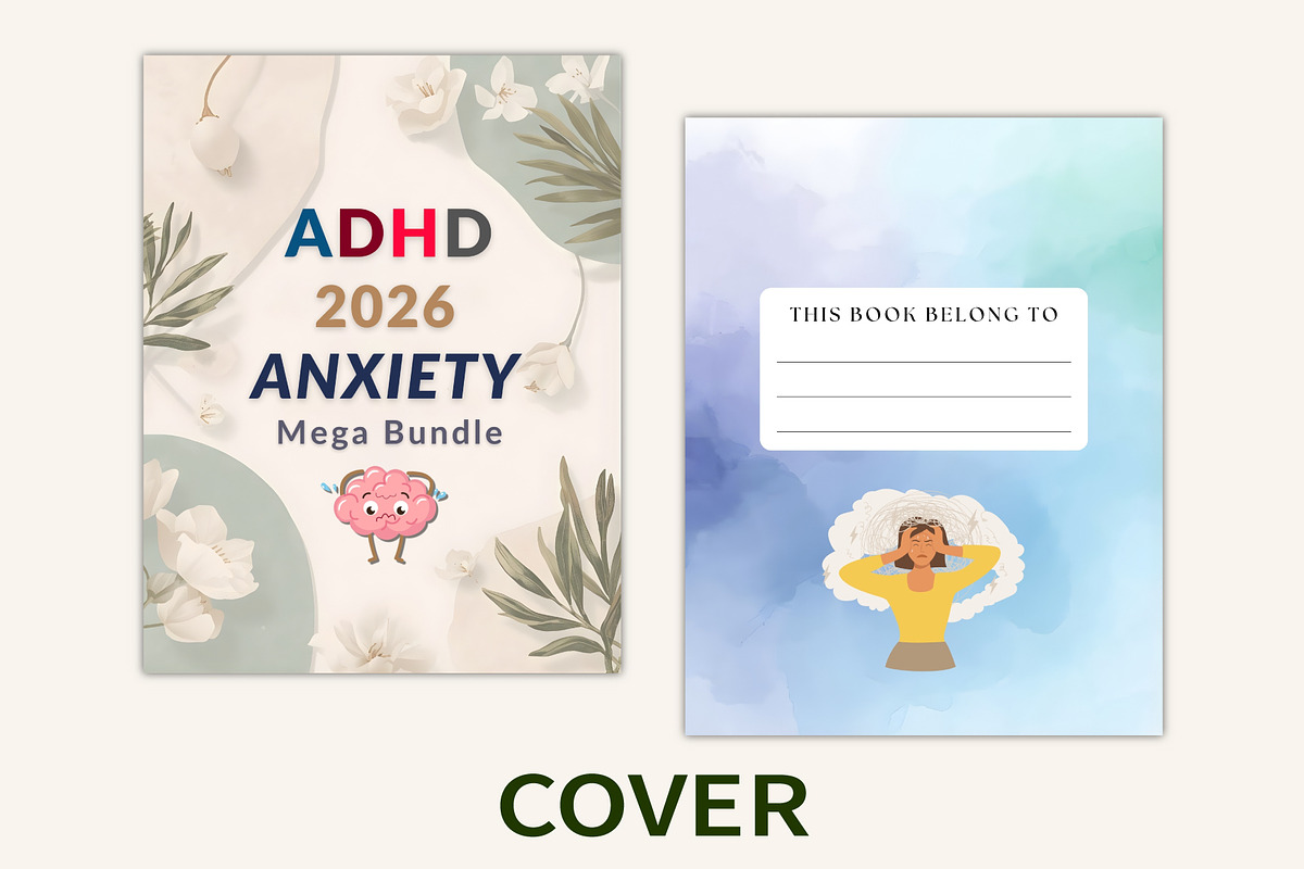 ADHD 2026 Anxiety Mega Bundle