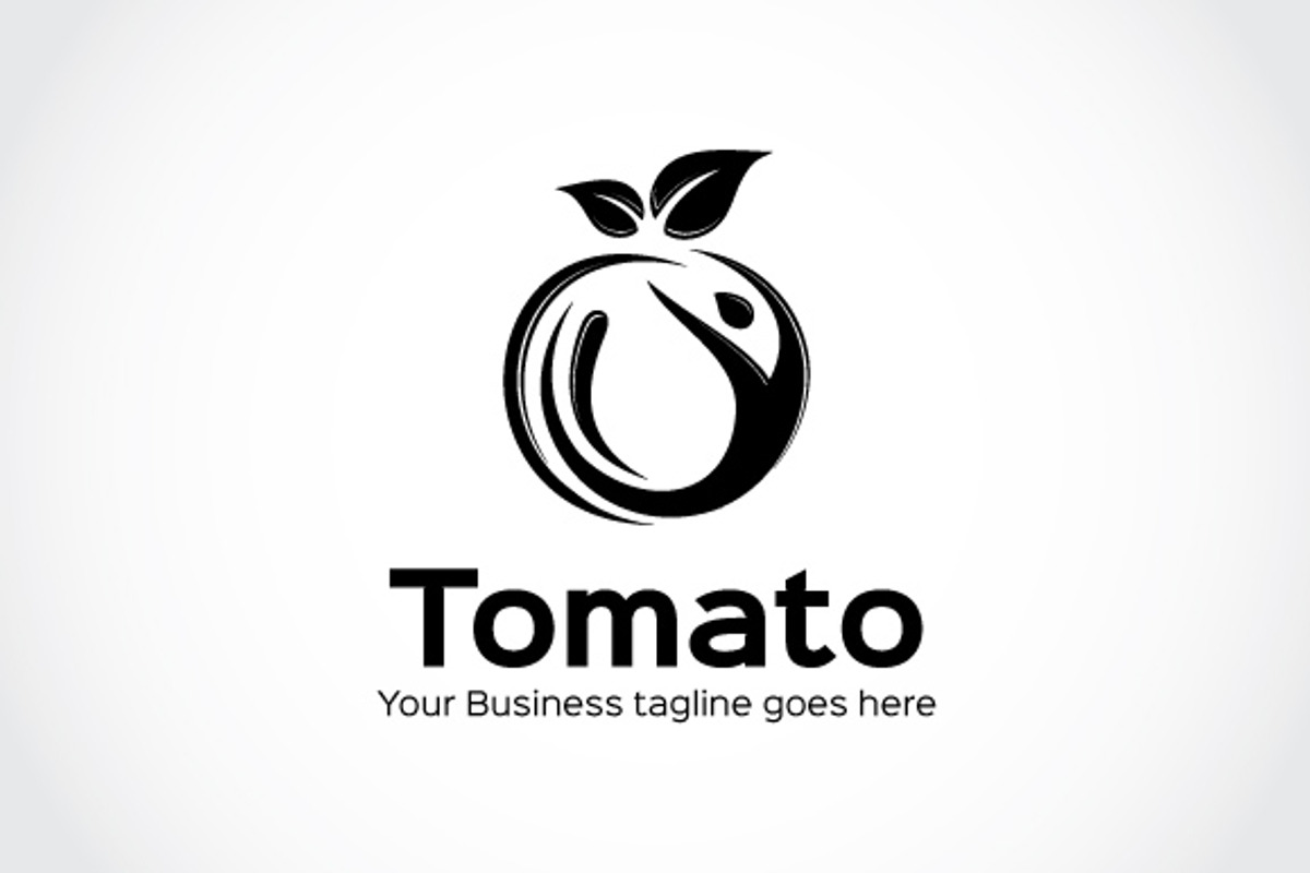 Tomato Logo Template, a Branding & Logo Template by The Branding Fusion