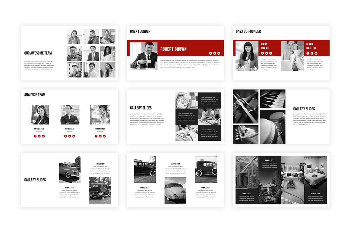 Onyx - PowerPoint Template, a Presentation Template by everslide