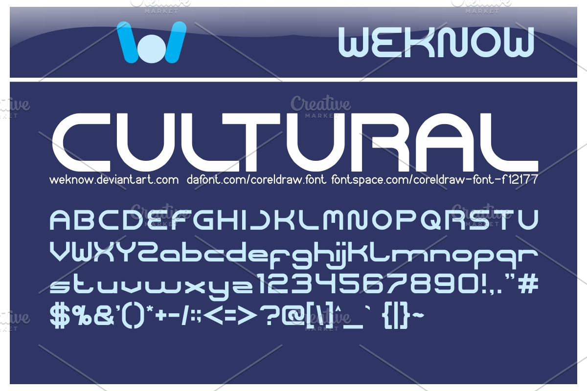 cultural font