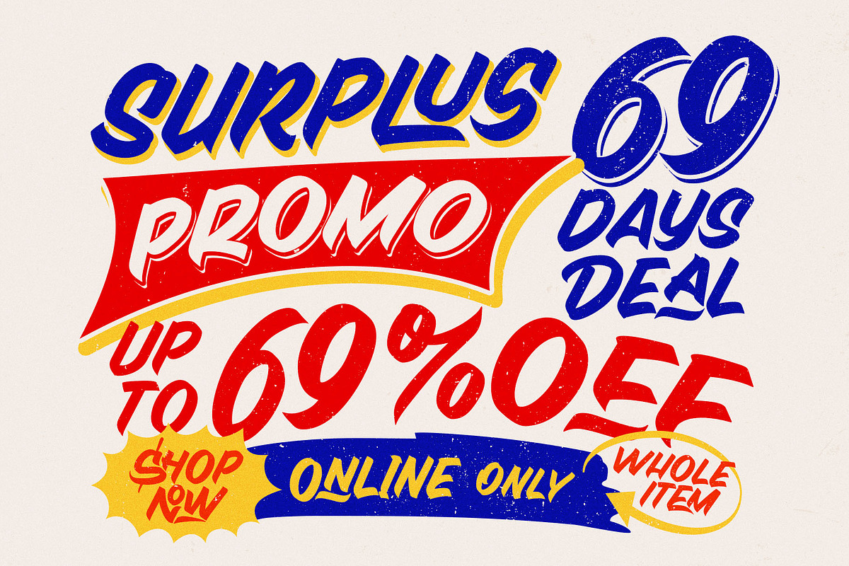 Brosign Brush Typeface, a Handwritten Font by alit design