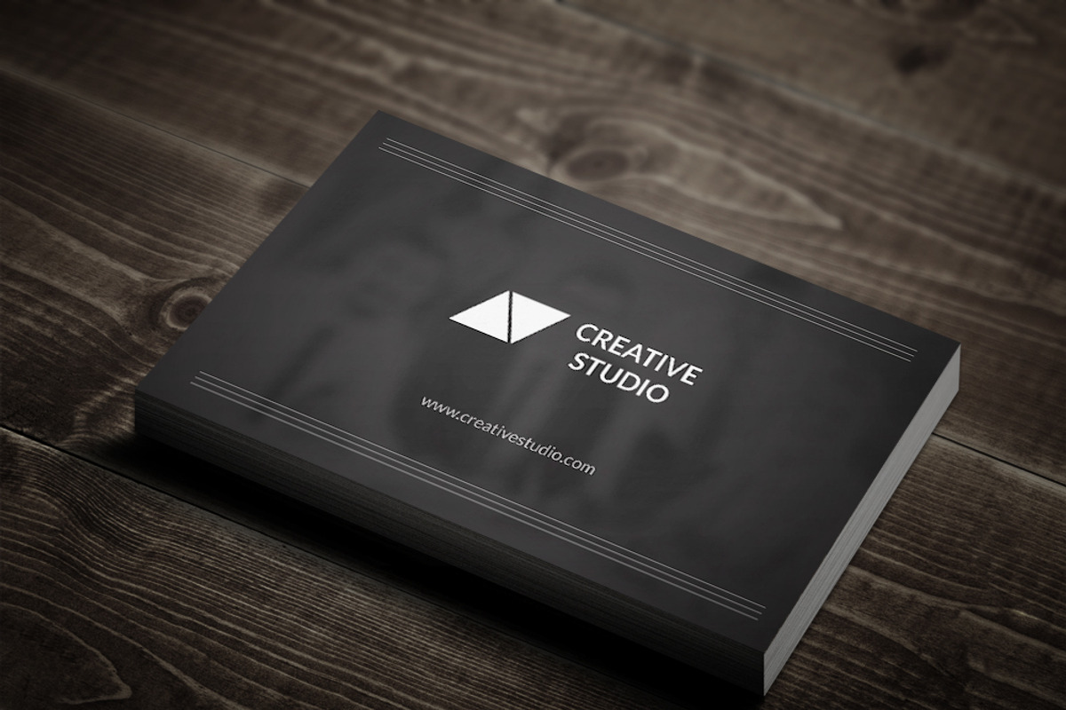 Dual Backside Business Card, a Business Card Template by bouncy