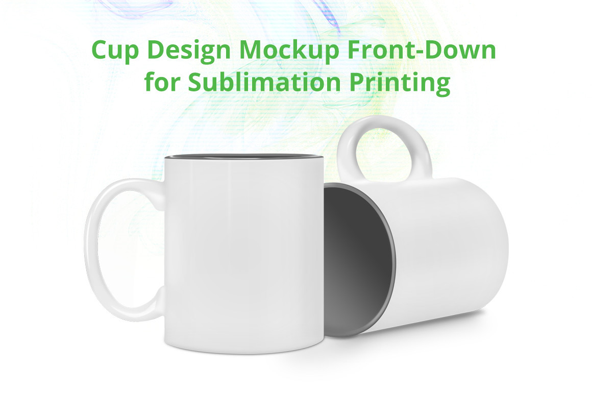 Cup Design Mock-up template, a Cups & Container Mockup by VecRas