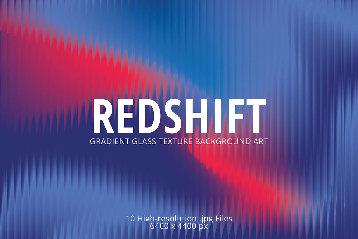 Redshift Gradient Glass Texture Art, a Background Graphic by Eltypesstudio