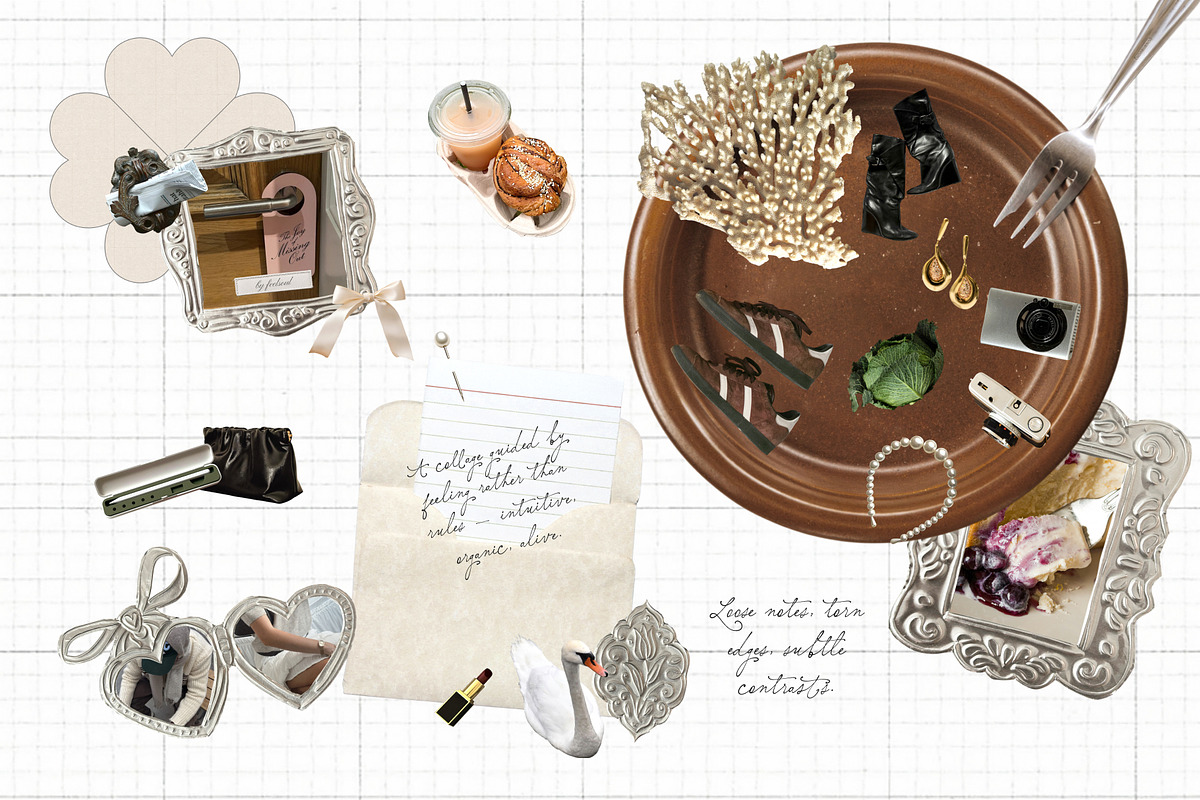 Chic Collage Pack Romantic Aesthetic