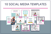 eCourse & Webinar Bundle | Canva PPT, a Presentation Template by Lady Boss Studio