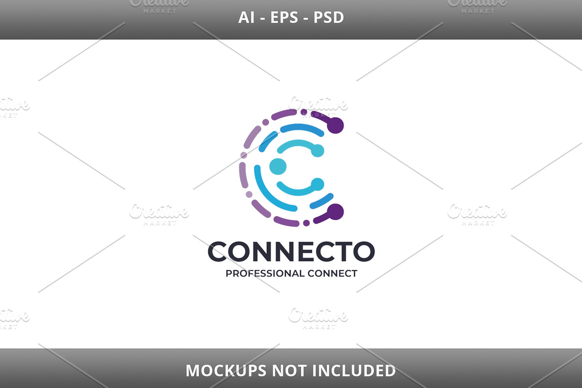 Connecto Letter C Logo, a Branding & Logo Template by Design_Planet ...