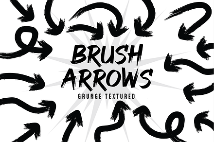90 Hand Drawn Arrow & Symbol Brushes | Brushes ~ Creative Market