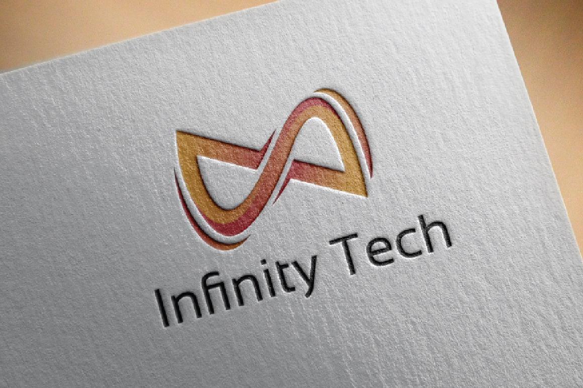 Abstract 3D Infinity Technology Logo, a Branding & Logo Template by ...
