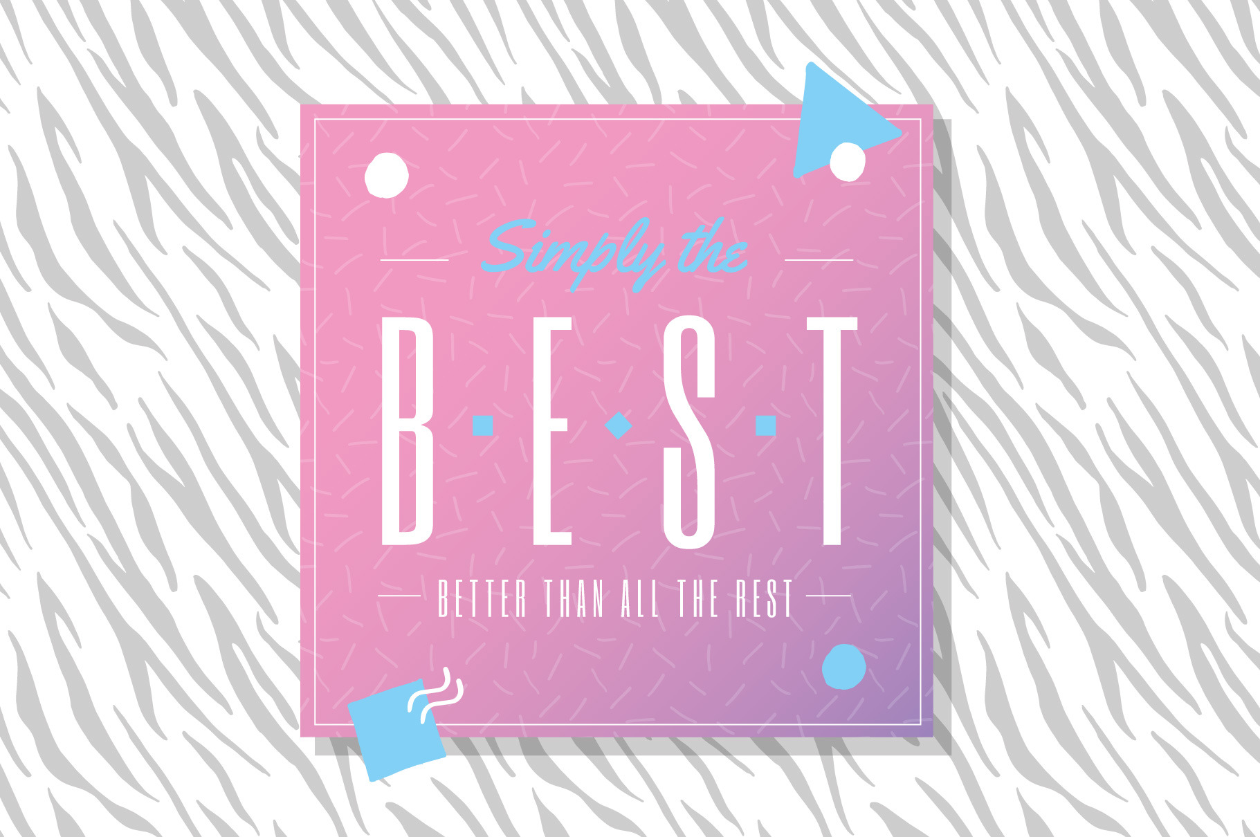 1980s Retro Logo Design Template, an Object Graphic by Wingsart Studio
