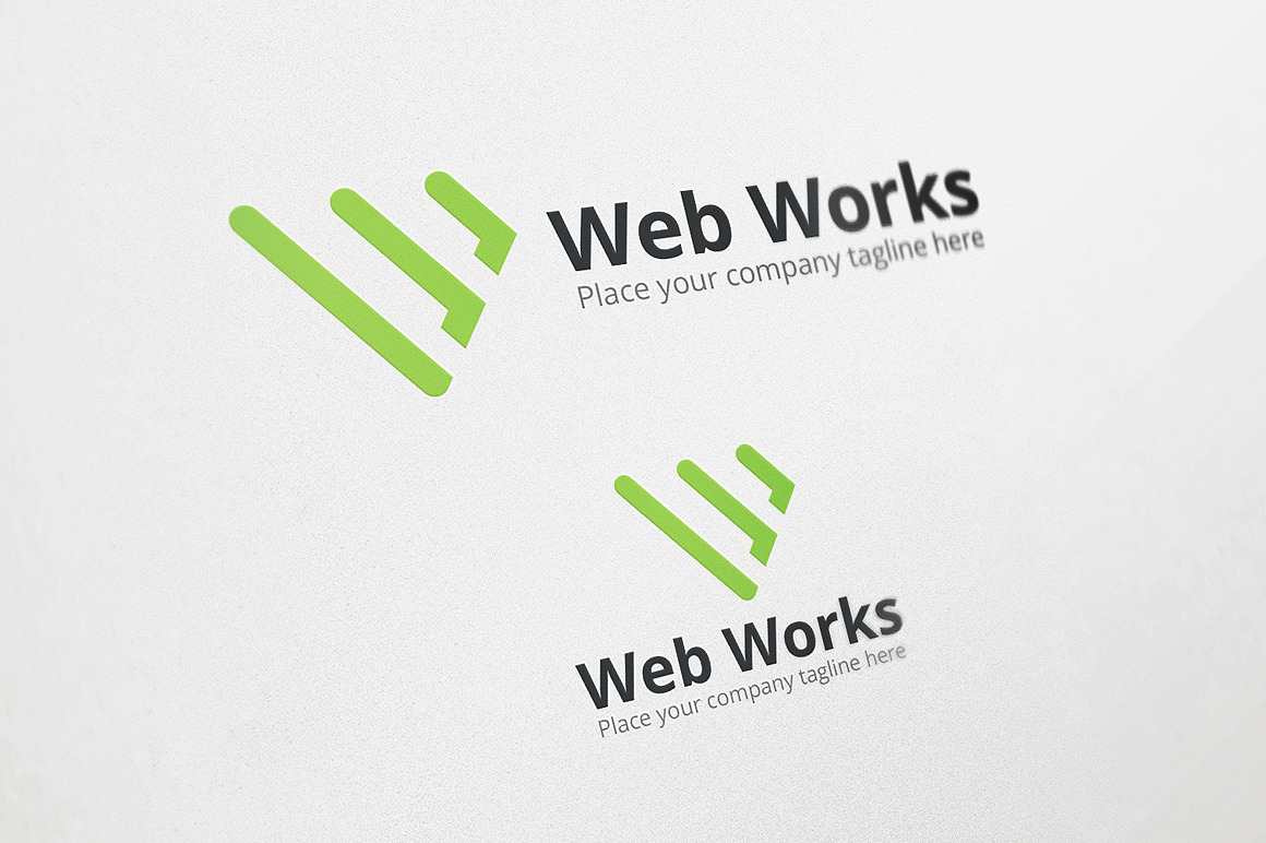 Web Works Logo Template, a Branding & Logo Template by Shahjhan