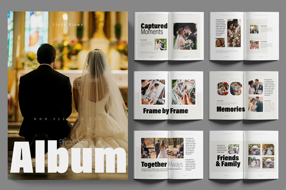 Wedding Photo Album Design