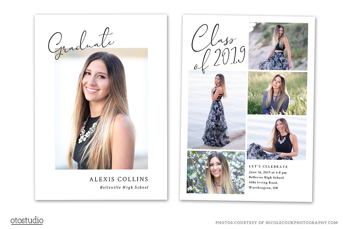 Graduation Card Template 2021 Senior, a Card Template by OtoStudio
