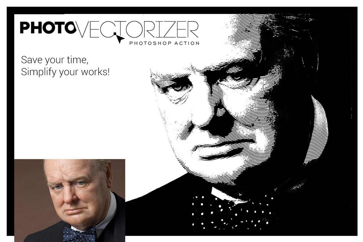 Photo Vectorizer, an Action Add-On by g design