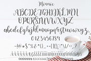 Minnie | Script Font, a Script Font by Artstudio