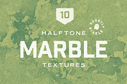 Halftone Marble Textures, a Texture Graphic by GhostlyPixels | Creative Market