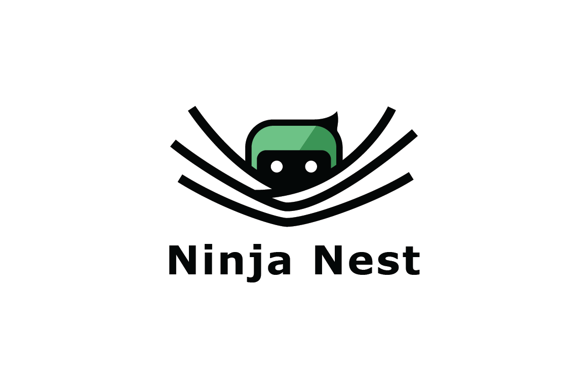 Little Ninja Nest Logo Template, a Branding & Logo Template by Heavtryq ...