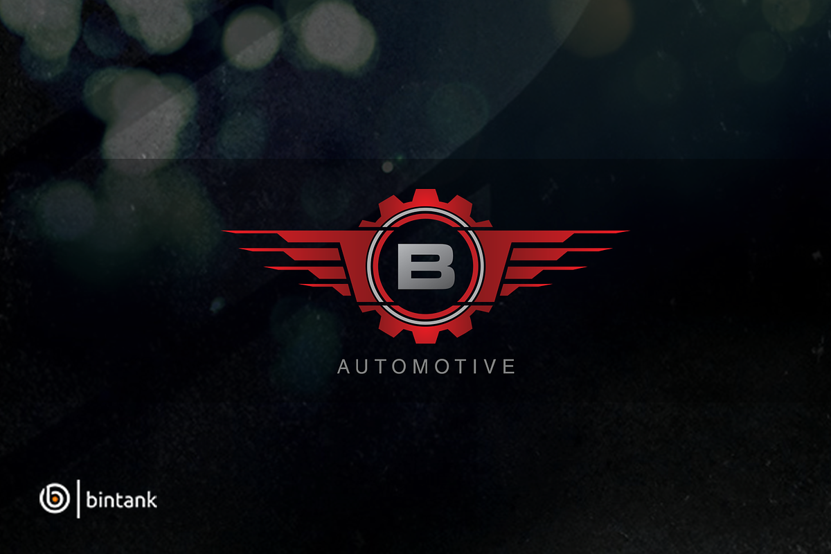 Wing B Letter - Automotive Logo, a Branding & Logo Template by Bintank ...