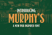Murphy's Irish Pub Font