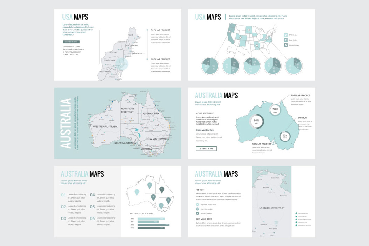 DETAIL MAPS - Google Slide Template, a Presentation Template by Shafura